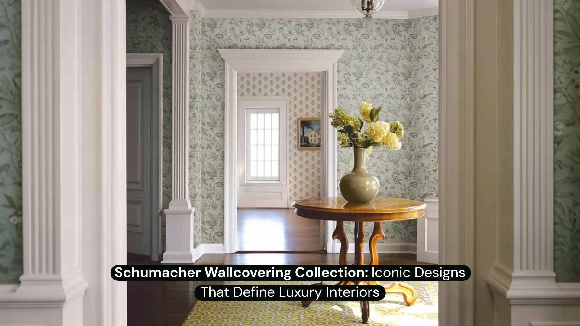 Schumacher Wallcovering Collection: Iconic Designs That Define Luxury