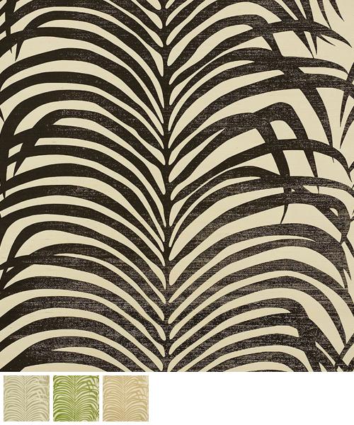 Zebra Palm Sisal | Colorways - Schumacher Wallpaper Products