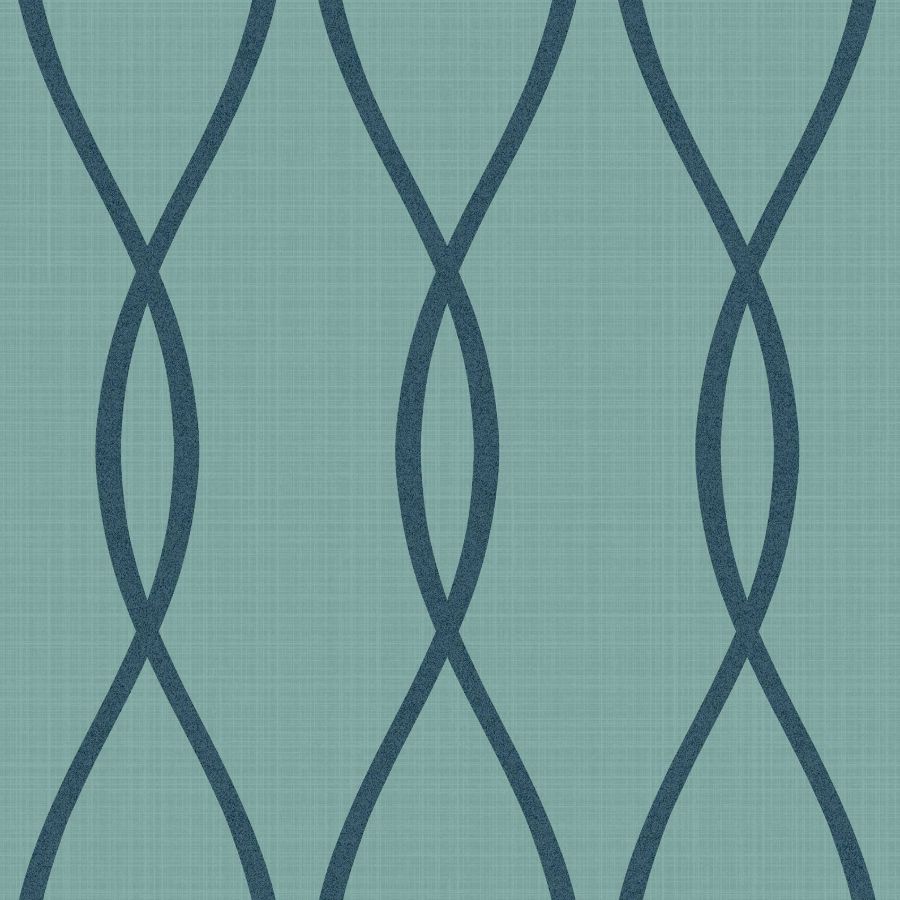 CR42909 | Edition 12 - Art Layton, Blue Geometric - Carl Robinson Wall