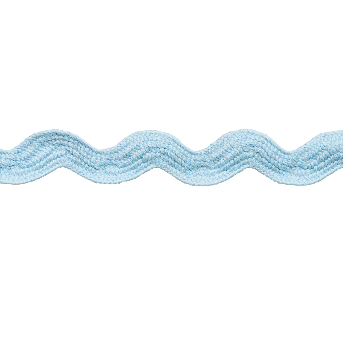 Sample - 82717 | Ric Rac Tape Medium, Pale Blue - Schumacher Trim