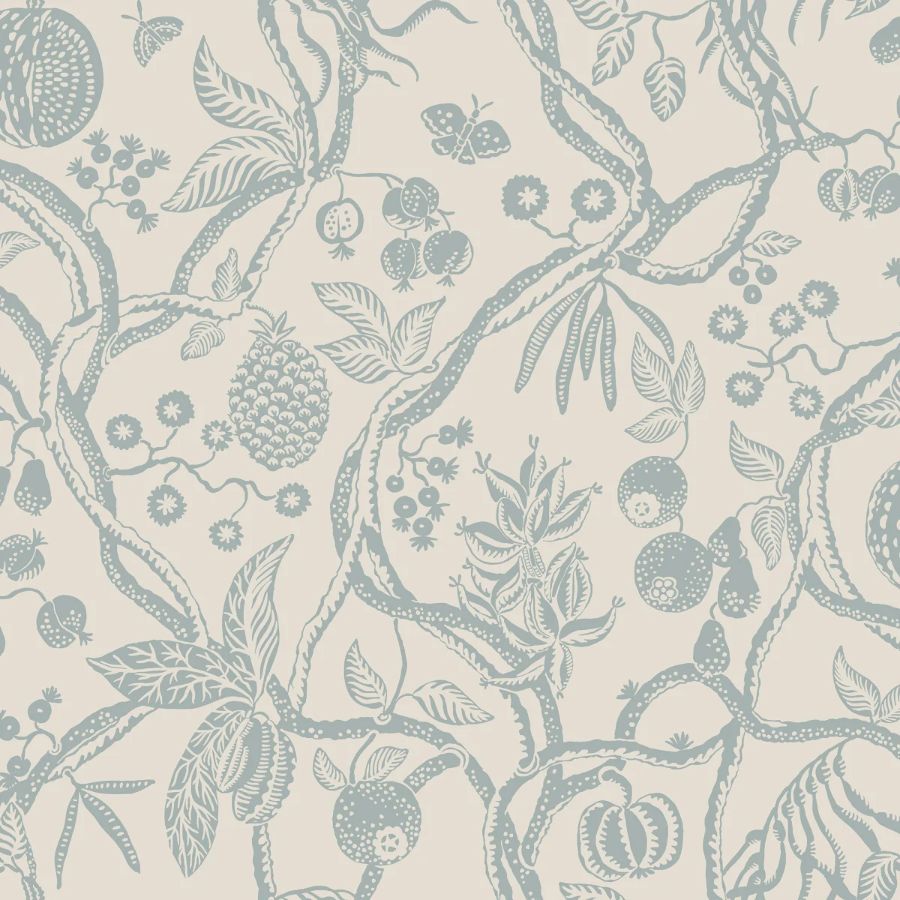 S10615 | Tree Of Life, Light Blue - Sandberg Wallpaper