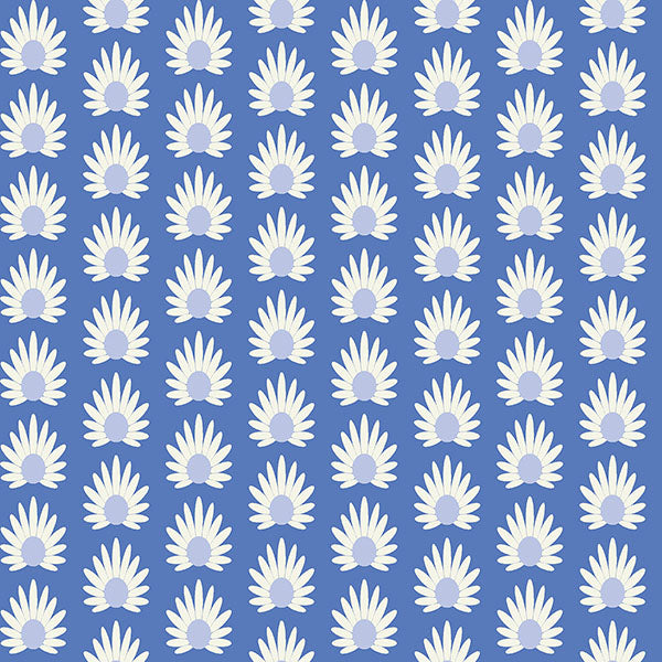 SCS6059 | Scalamandre, Azure Fleur Peel & Stick - NuWallpaper Wallpape
