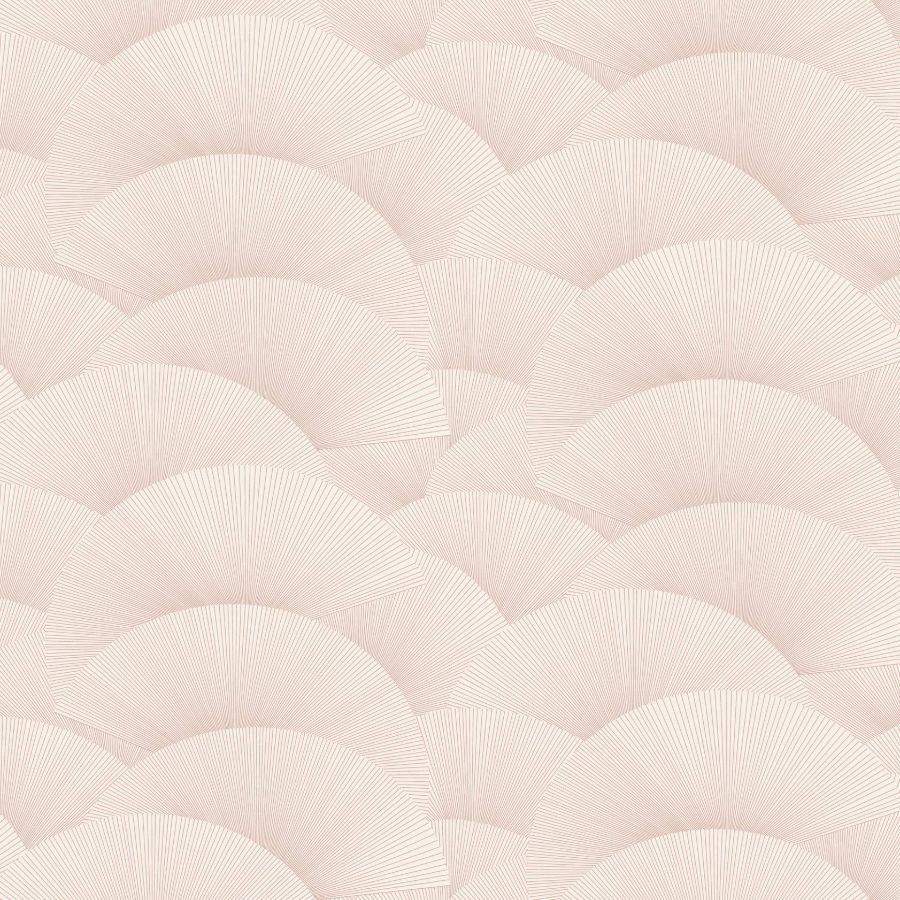 Za8026 | Tea Garden Ii, Morning Shell Blush - Ronald Redding Wallpaper