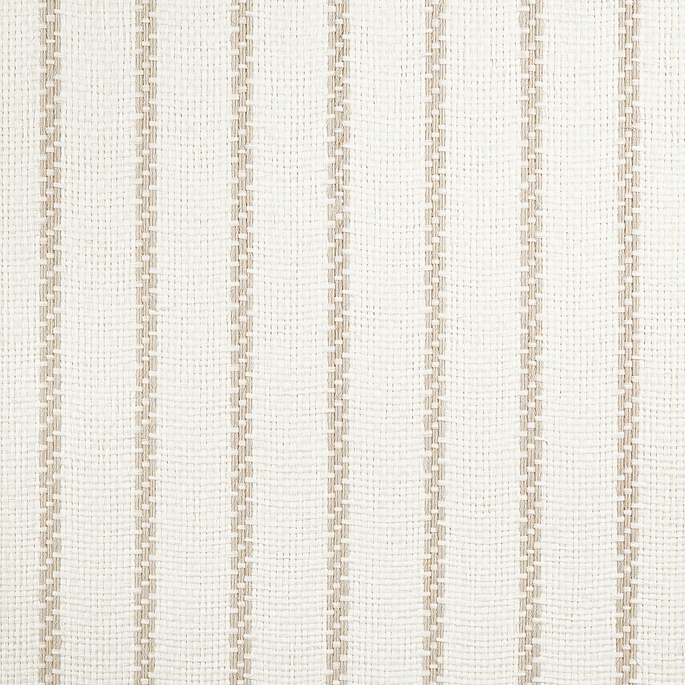 10101 | Origin Stripe - Cream and Tan - Phillip Jeffries Wallpaper