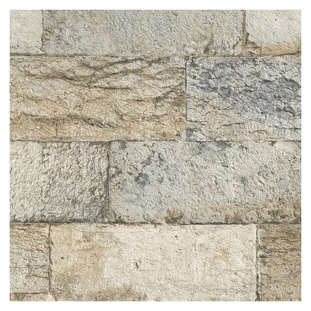 G67970 | Organic Textures, Neutral Organic Stone Wallpaper - Norwall