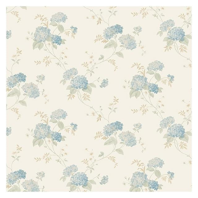 PR33859 | Floral Prints 2 Green Small Floral Wallpaper - Norwall