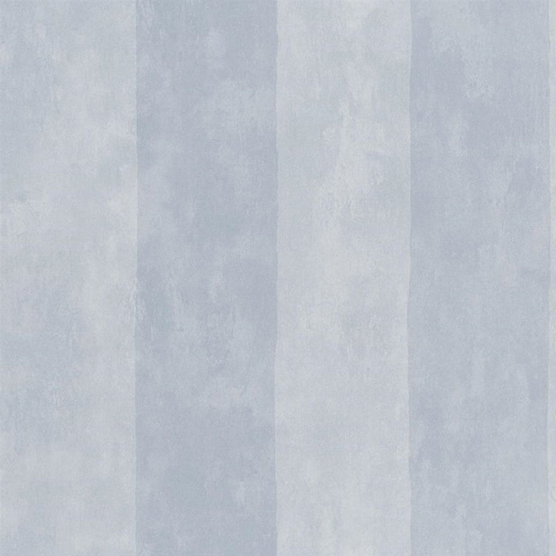 Sample PDG720-14 Parchment Stripe, Burnished Pewter by Designer Guild
