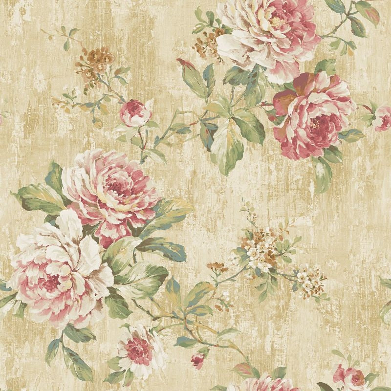 VF30607 | Manor House, Floral Trail - Wallquest